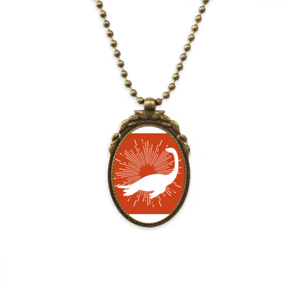 swimng animals neck limbs antique necklace vintage bead pendant ...