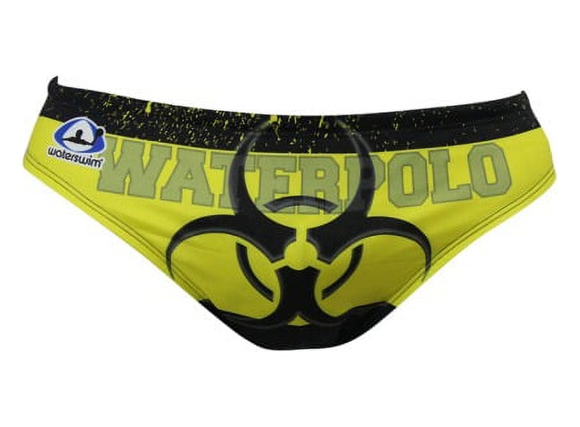 swimsuit for Men Suit BIO Yellow and Black Swimwear, Swim Briefs for ...