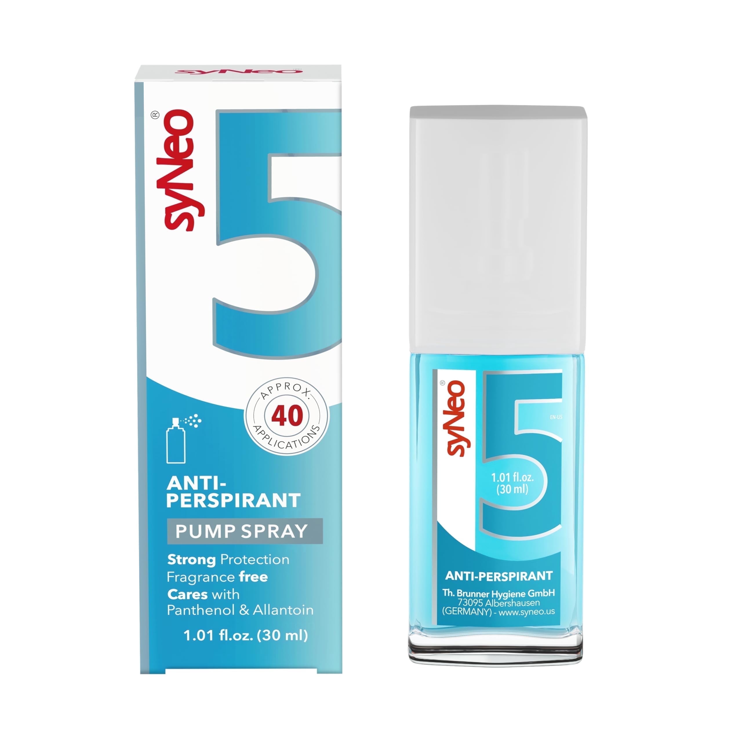 syNeo 5 Antiperspirant Pumpspray, Anti Sweat Deodorant for women ...