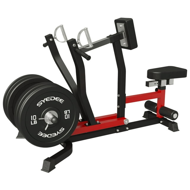 syedee Adjustable Seated Row Machine, Plate Loaded, Independent ...