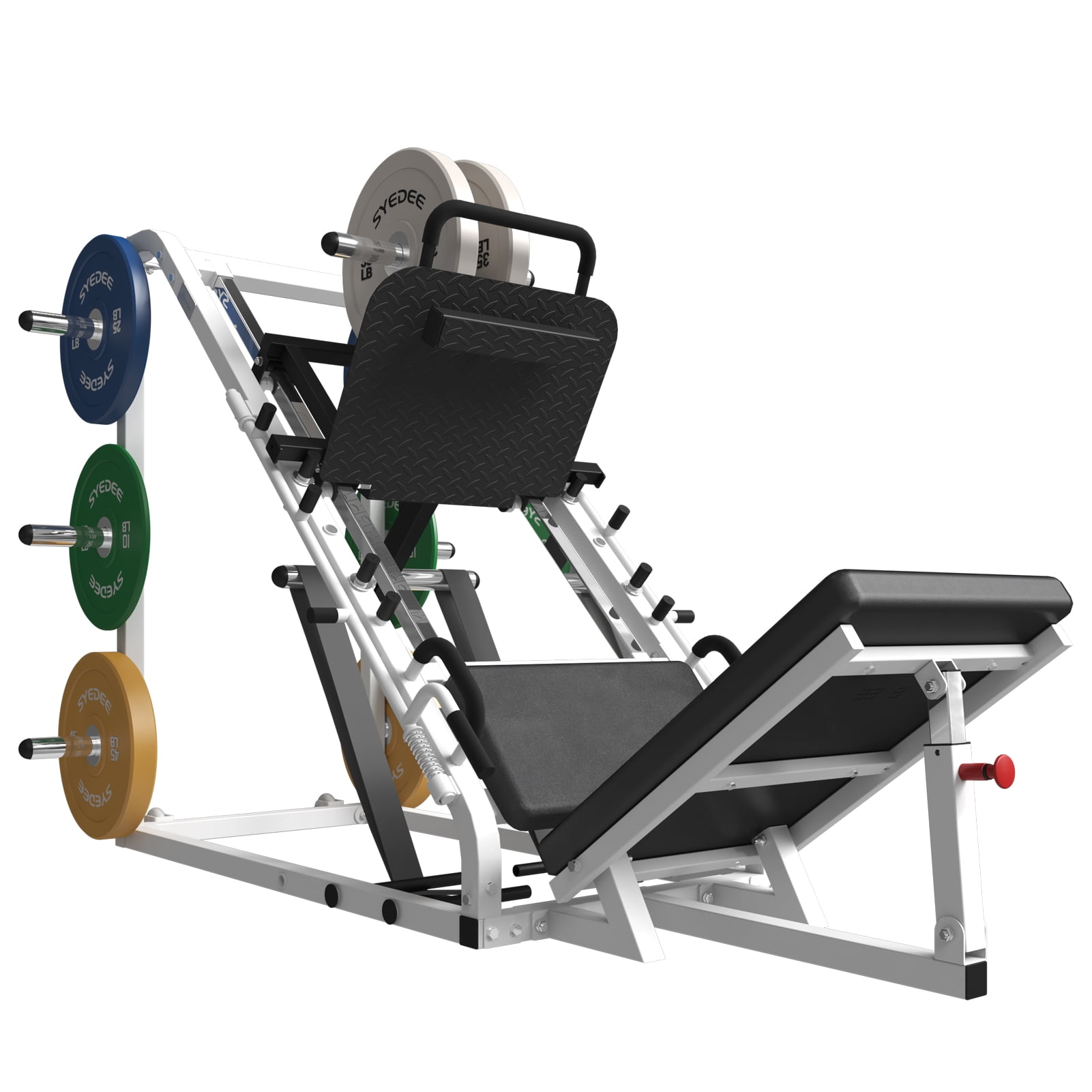Syedee Strength Training Leg Press Machine, 1500LBS Home Gym Squat ...