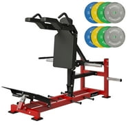 BalanceFrom Commercial Grade Plate Loaded Adjustable Leg Press Machine ...