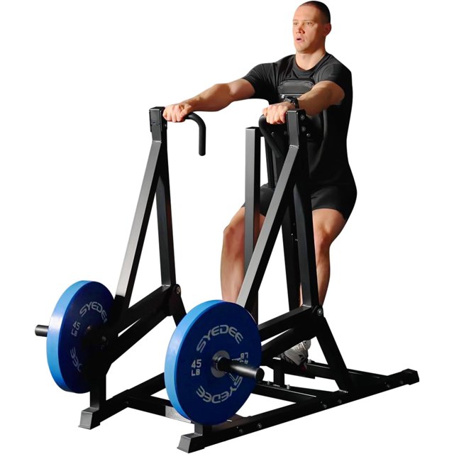 syedee Seated Row Machine, Plate Loaded Back Machines Home Gym Back Row ...