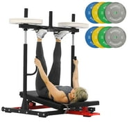 BalanceFrom Commercial Grade Plate Loaded Adjustable Leg Press Machine ...