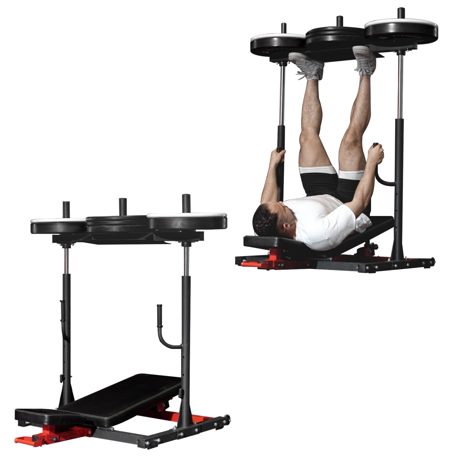 syedee Vertical Leg Press Machine, 600LBS Leg Strengthening Workout ...