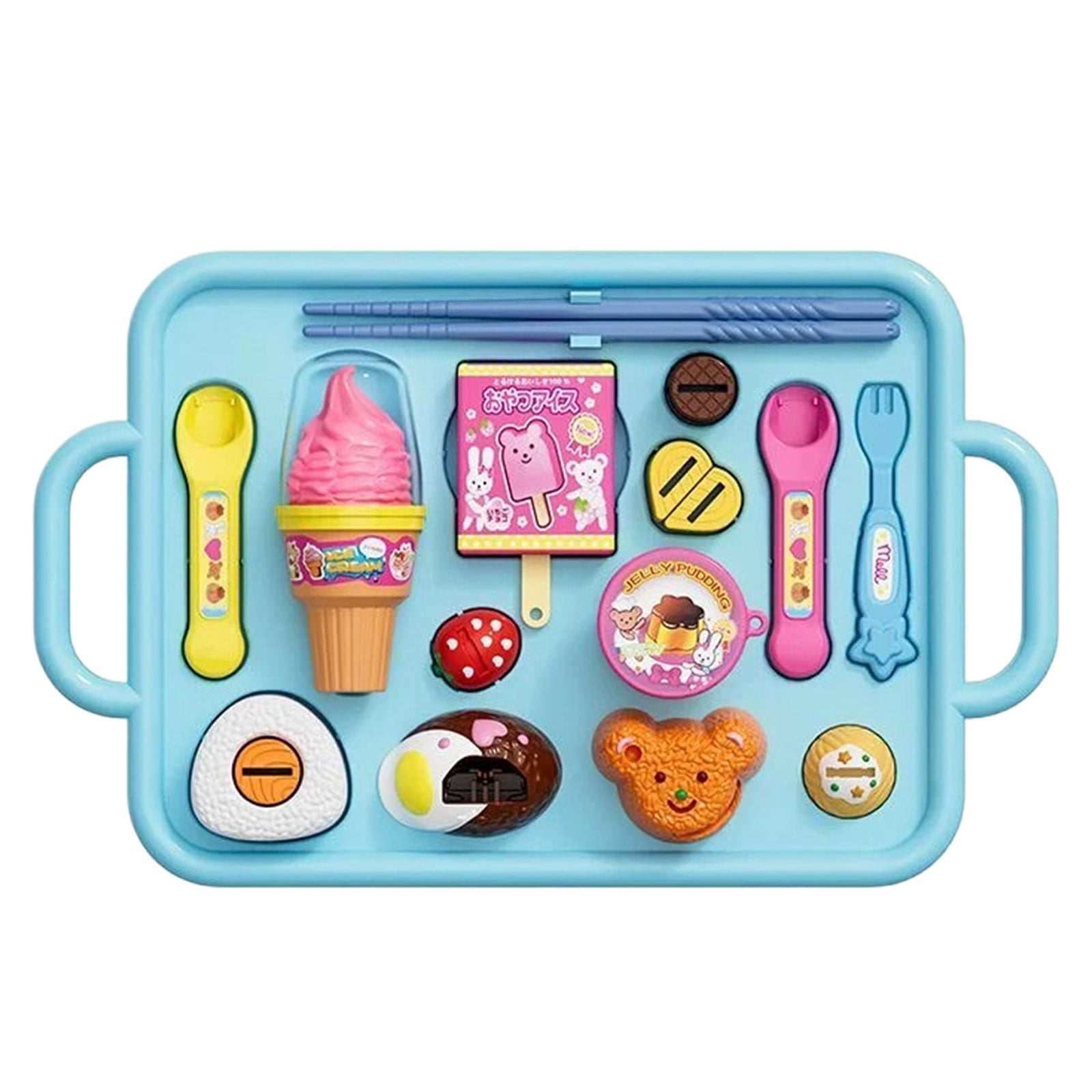 syligr Afternoon Tea Play Food Set for Kids Pretend Play Food, Toy ...