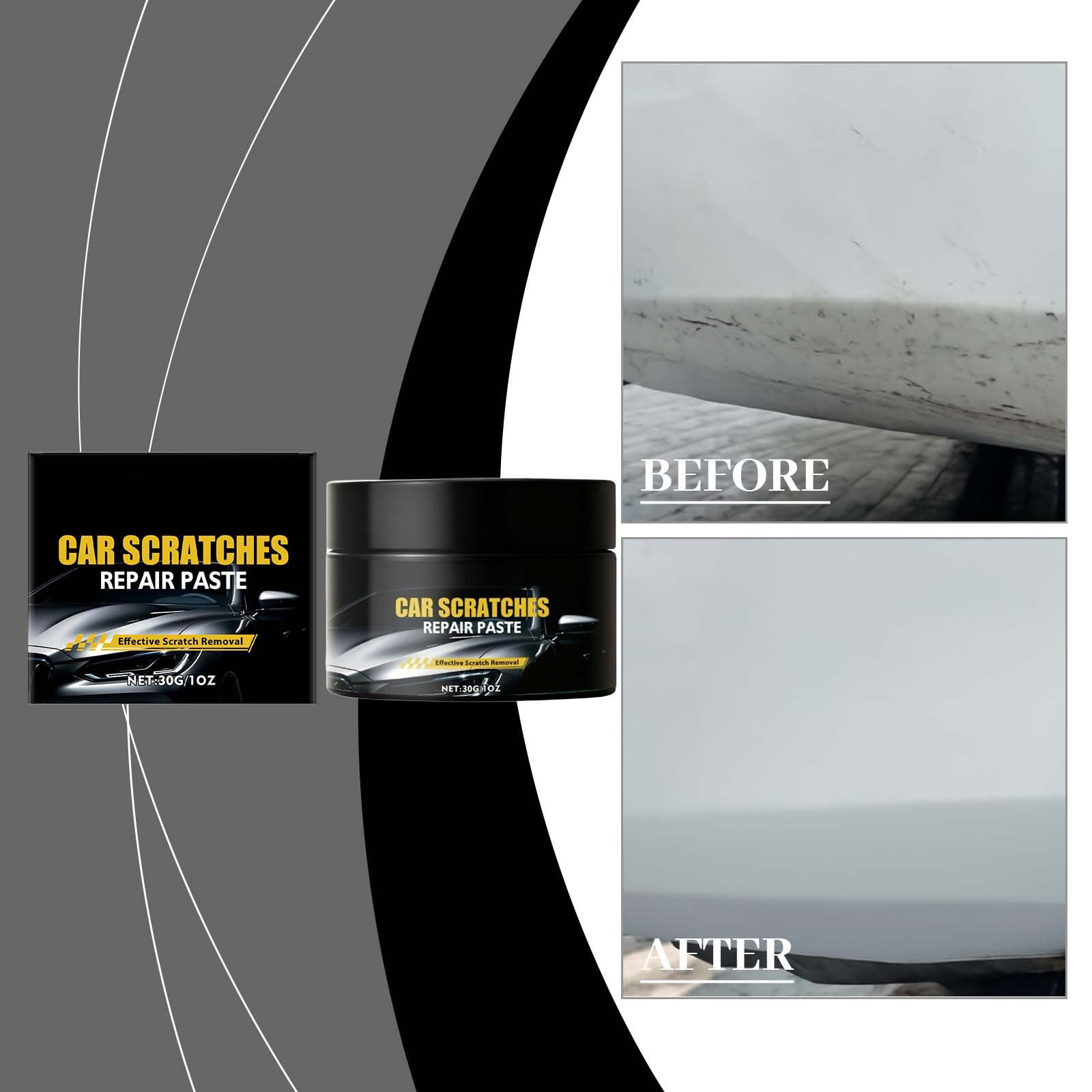 syligr Car Scratch Remover Paste for Light Scratches and Swirl Marks ...