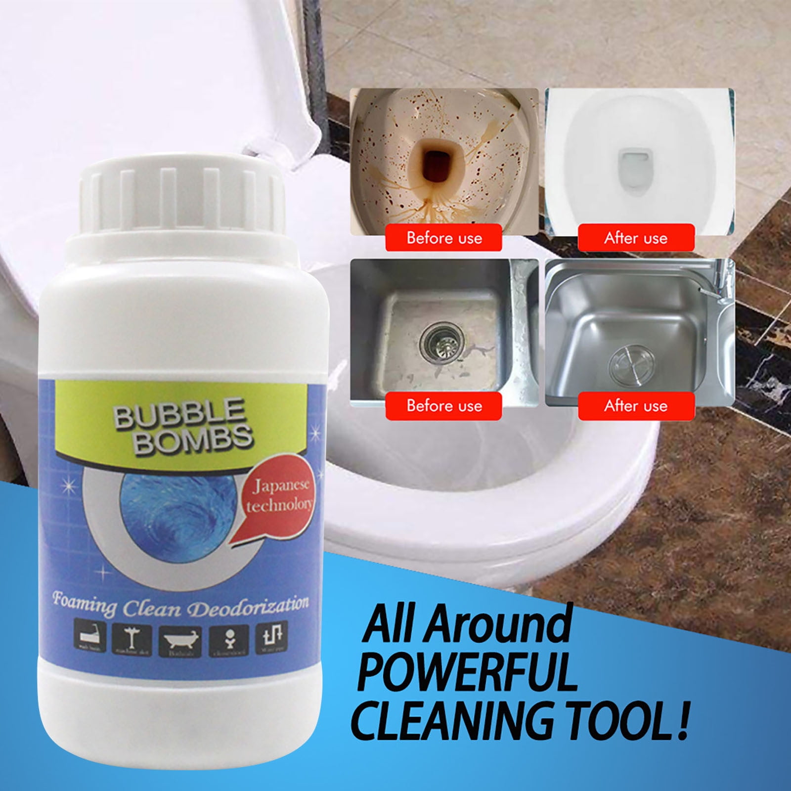 syligr Drain Cleaner Clog Remover Gel - Fast Acting Pipe Opener for ...