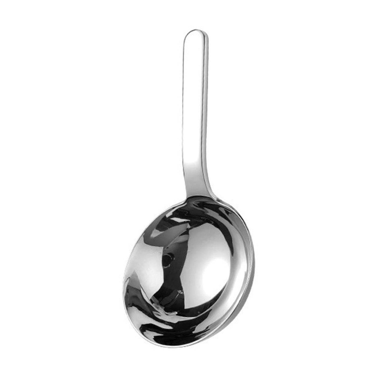 syligr Large 304 Stainless Steel Soup Ladle, Extra Deep Round Serving ...