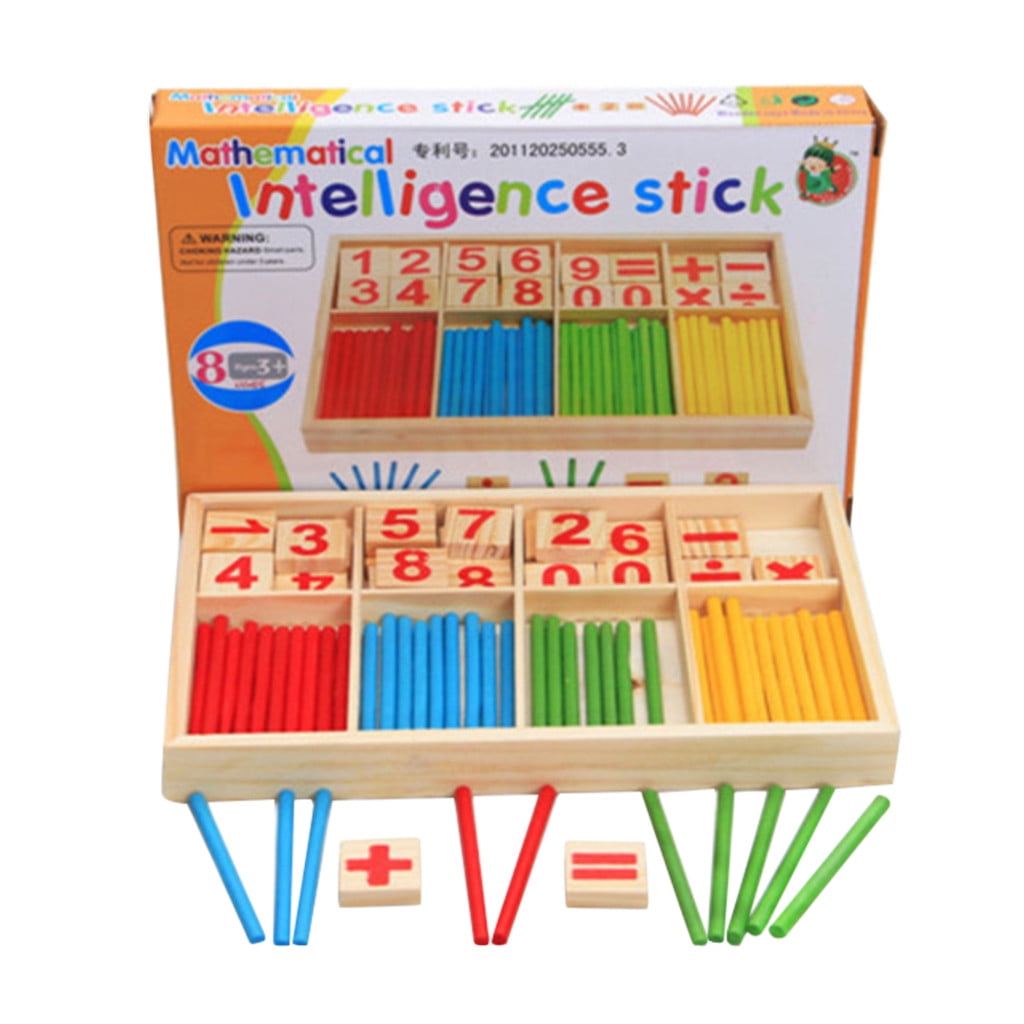 syligr Montessori Number Rods Math Toy for Kids Ages 3-7,Hands-on ...