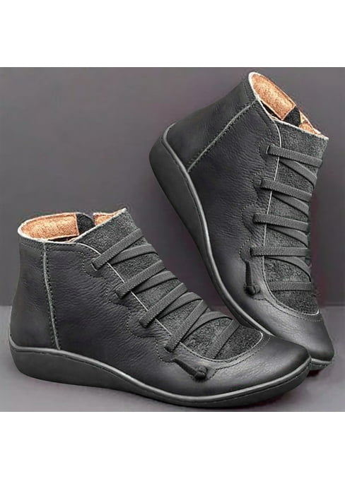 Floleo Clearance Women's And Men Fashion Casual Warm Lace Up Short ...