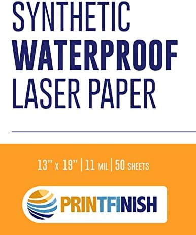 synthetic laser paper | 13x19 weatherproof copy paper | 305mm x 457mm ...