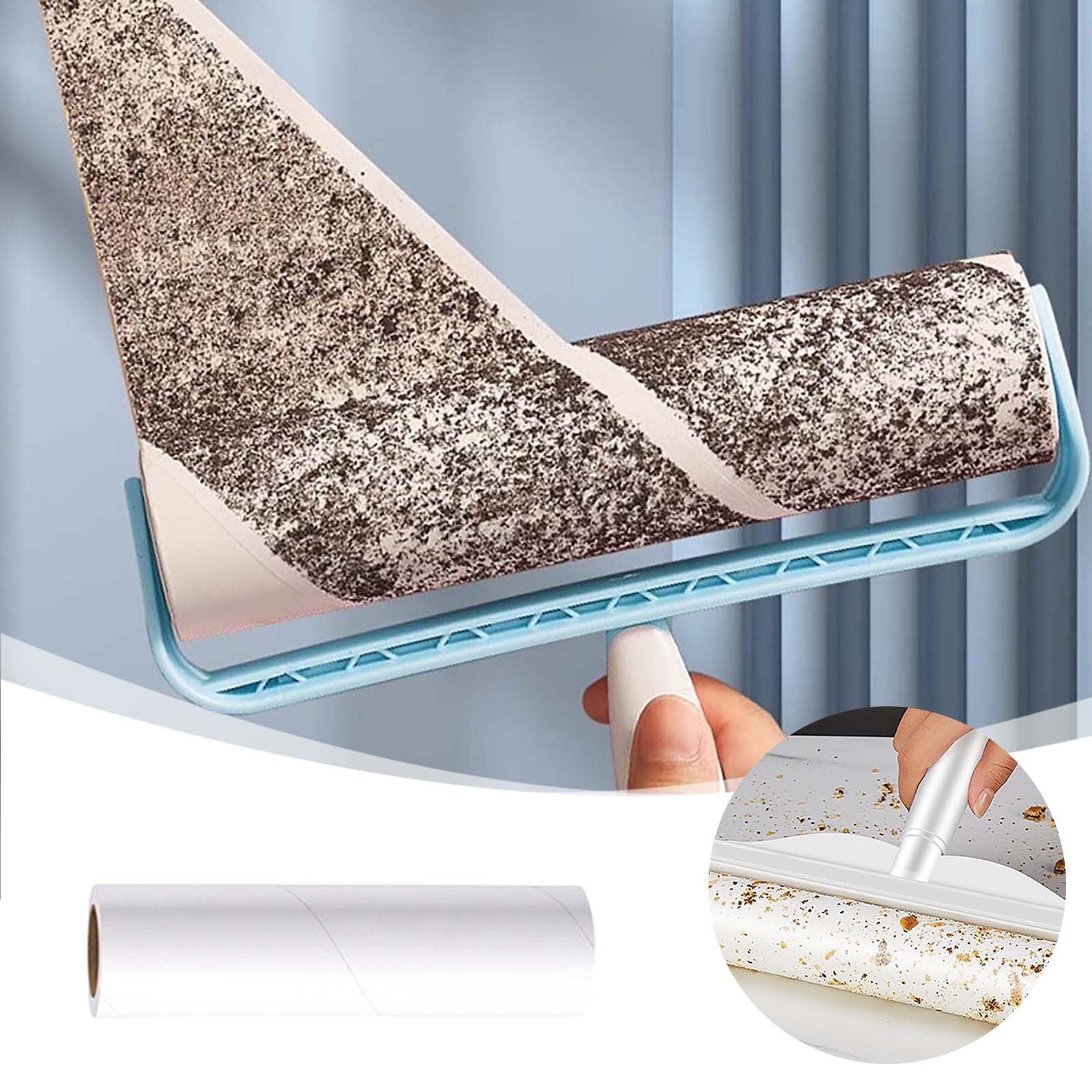 syytpdjjd Lint Remover Replacement Paper Roll For Sticky Dusting Roller ...
