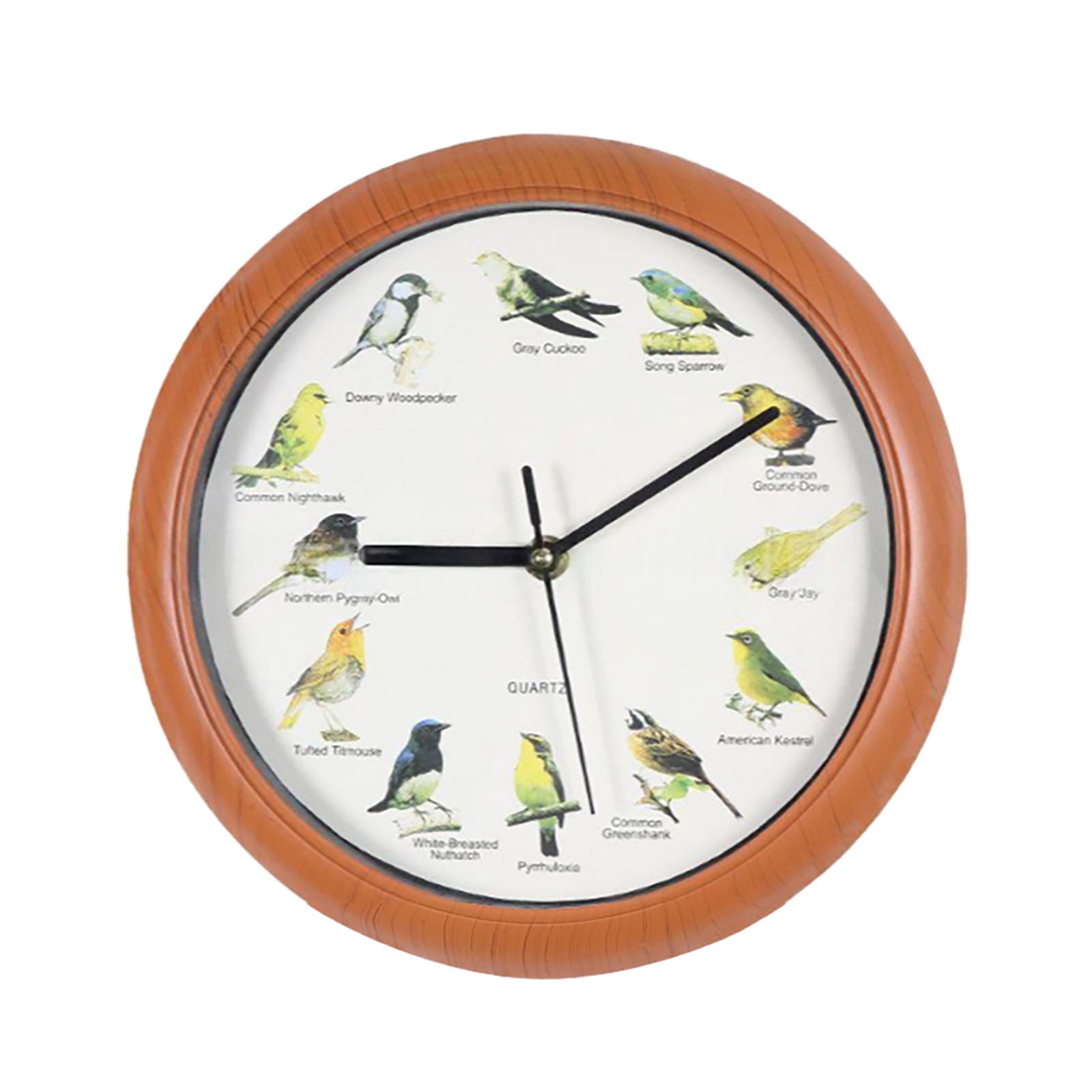 syytpdjjd Mlthcig Bird Song Clock Birdsong Clock Novelty Chiming Wall Clocks Vintage Birds ...