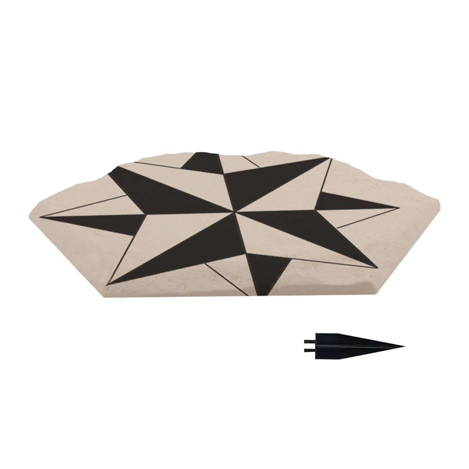 syytpdjjd Outdoor Decorative Pebbles Stones Resin Garden Rock Vase ...