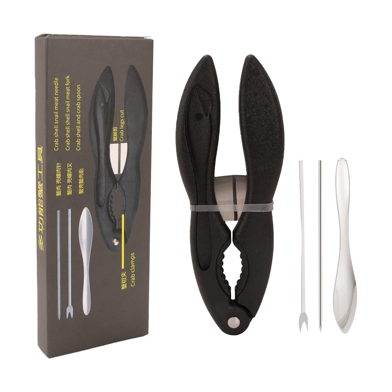 syytpdjjd Seafood Tools Set – Crab Deveiner Scissors Fork Pick ...