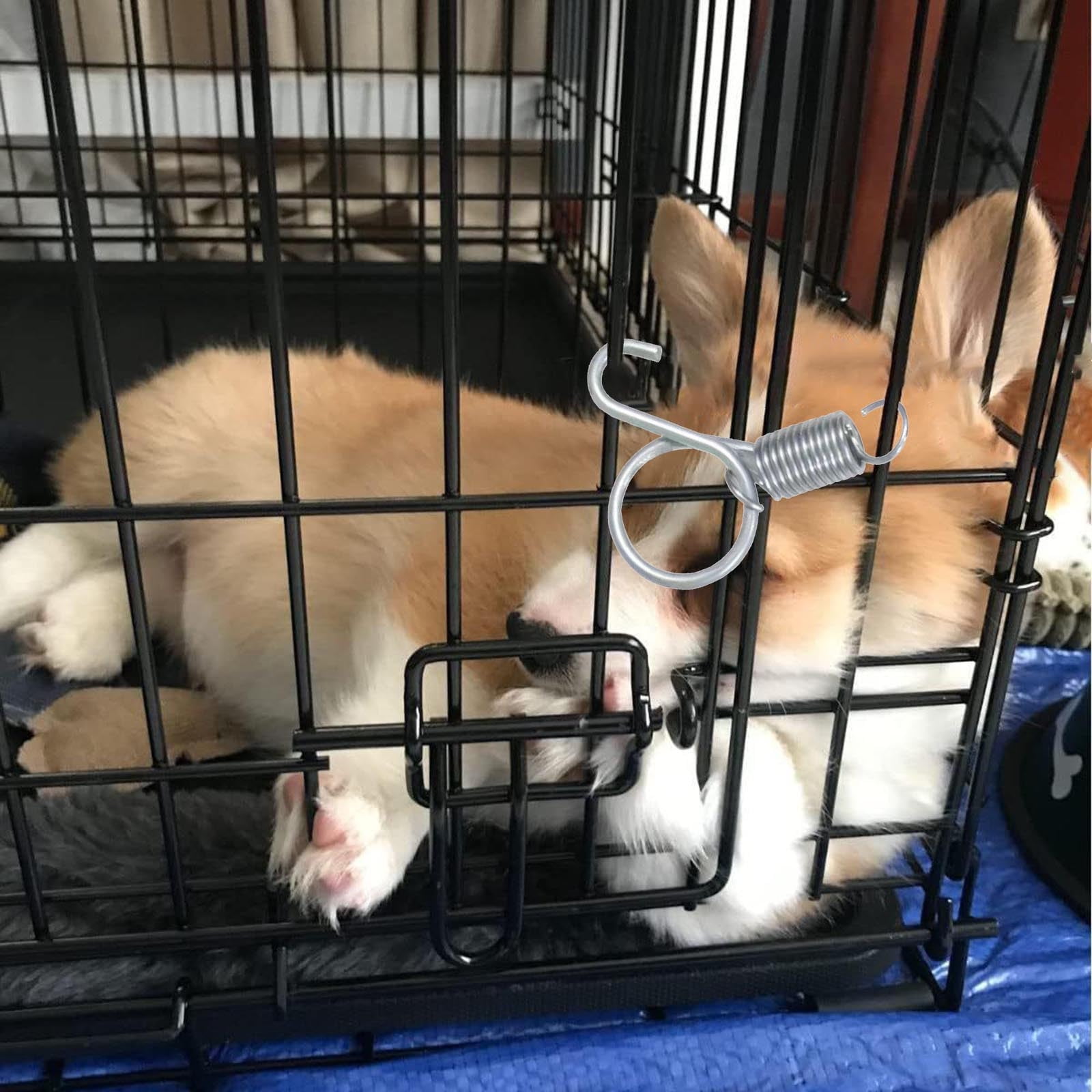 syytpdjjd Wire Cage Clips Sturdy Galvanized Cage Clips Portable Large J ...