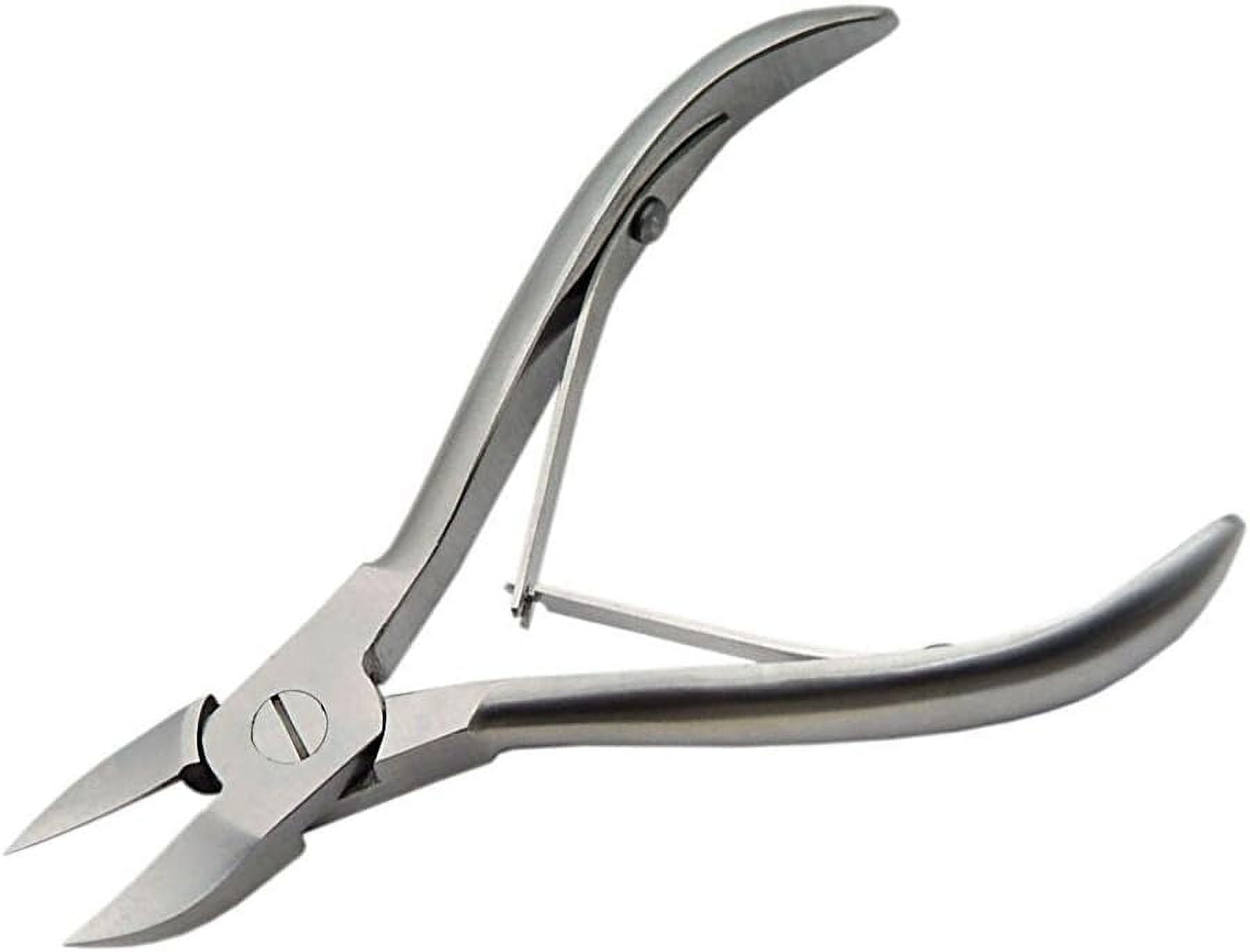 SZCO Supplies 4.5-Inch Stainless Steel Toenail Nippers - Walmart.com