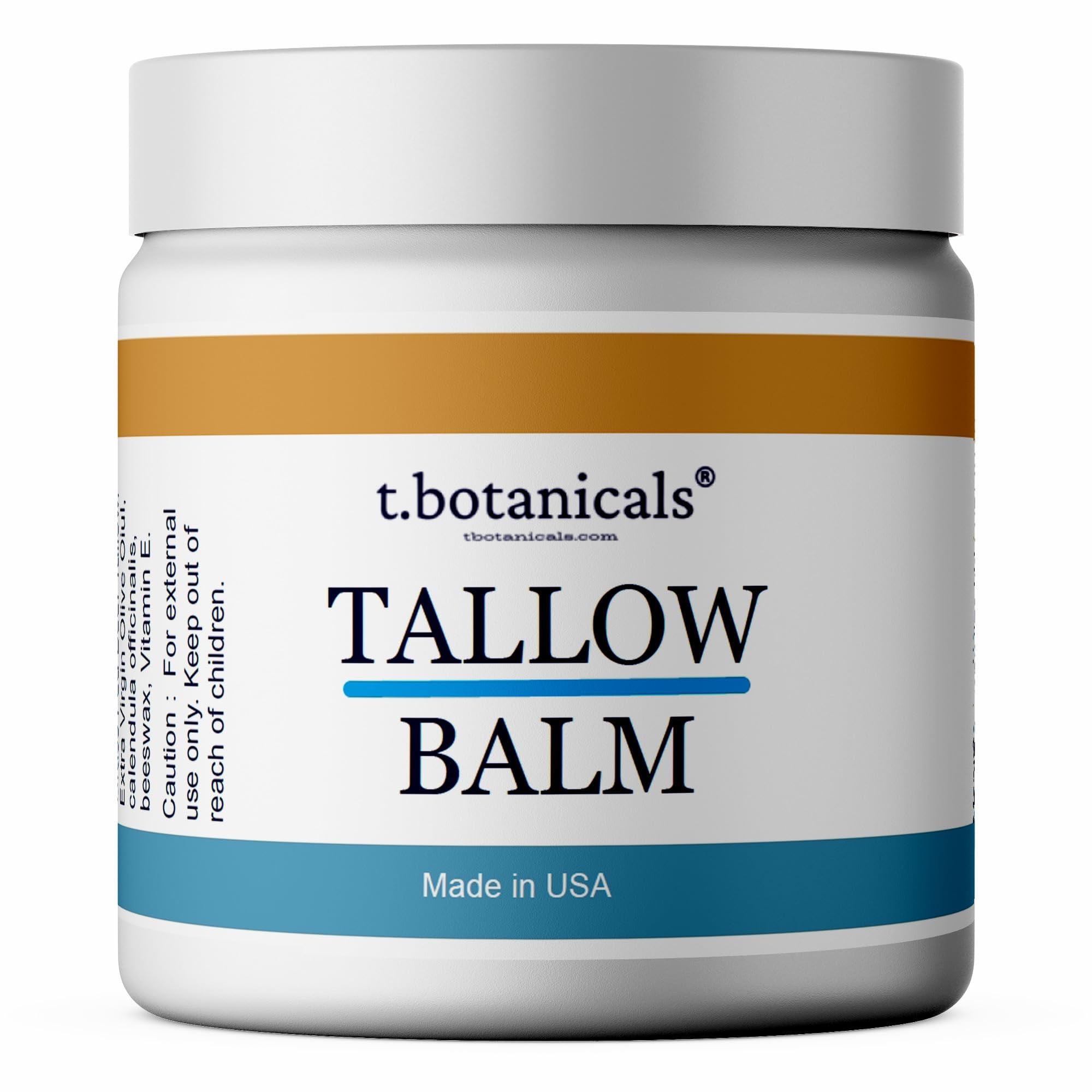 t.botanicals Grassfed Beef Tallow Balm HYZ01 Butter for Skin Organic ...