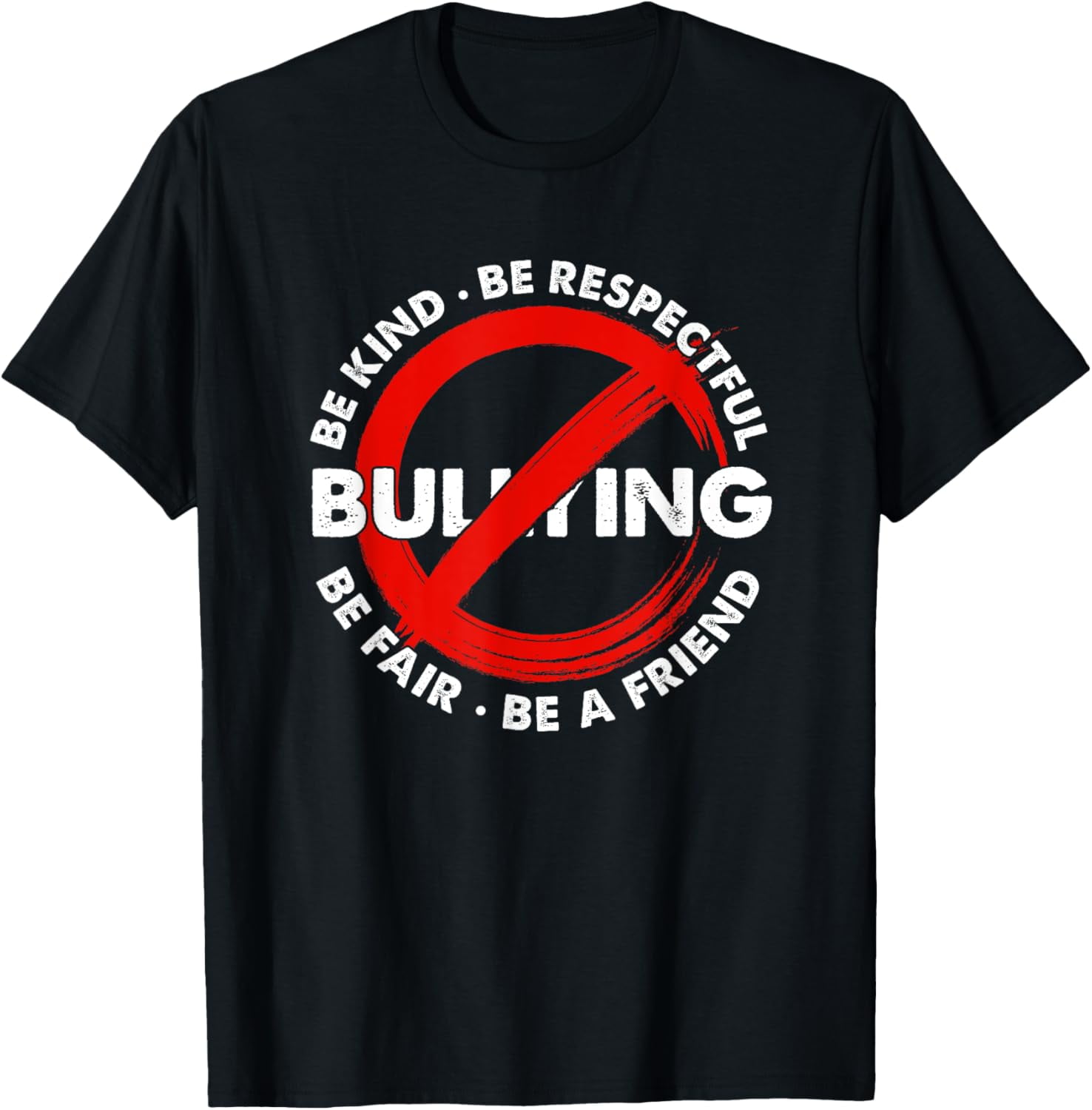 t-shirt Anti-tyrane bullying movement. Be a friend respectful T-Shirt ...