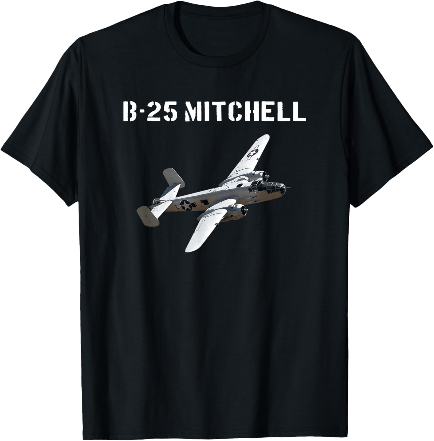 t-shirt B-25 Mitchell Bomber Plane WW2 Vintage Tshirt T-Shirt mens ...