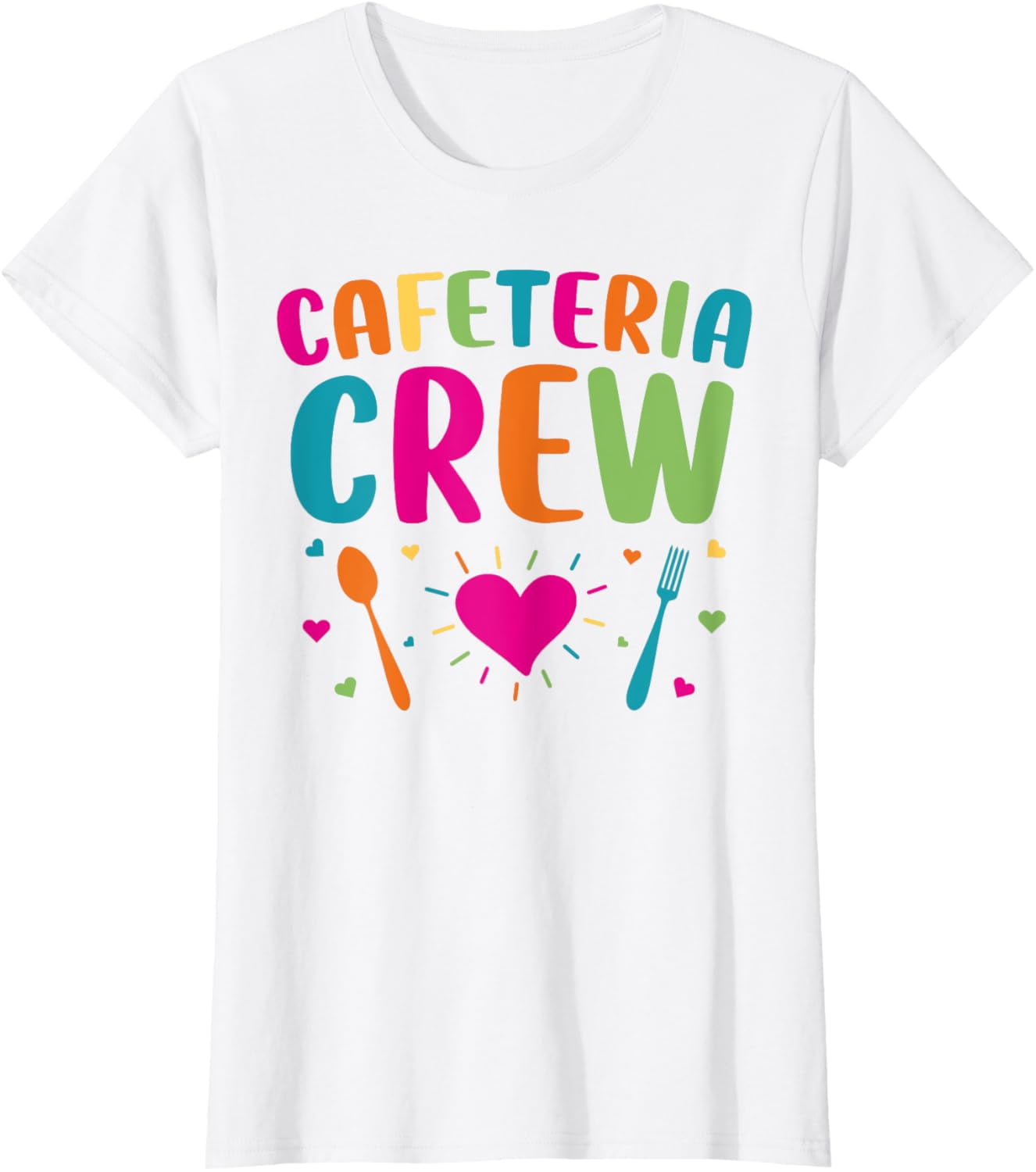 t-shirt Cafeteria Crew Lunch Lady Back to School Novelty T-Shirt mens ...