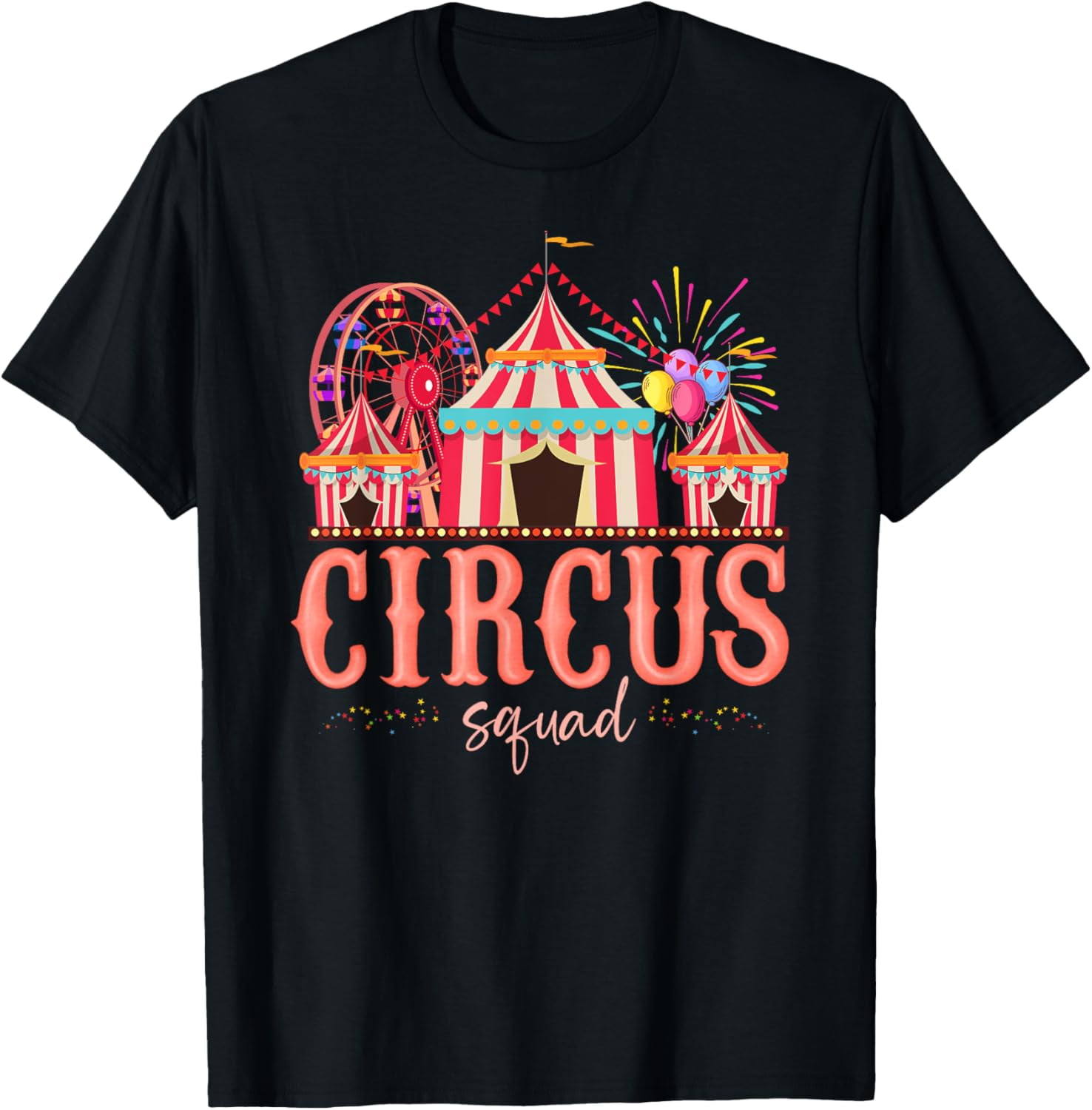 t-shirt Carnival Staff Circus Matching Squad Birthday Happy Holiday T ...