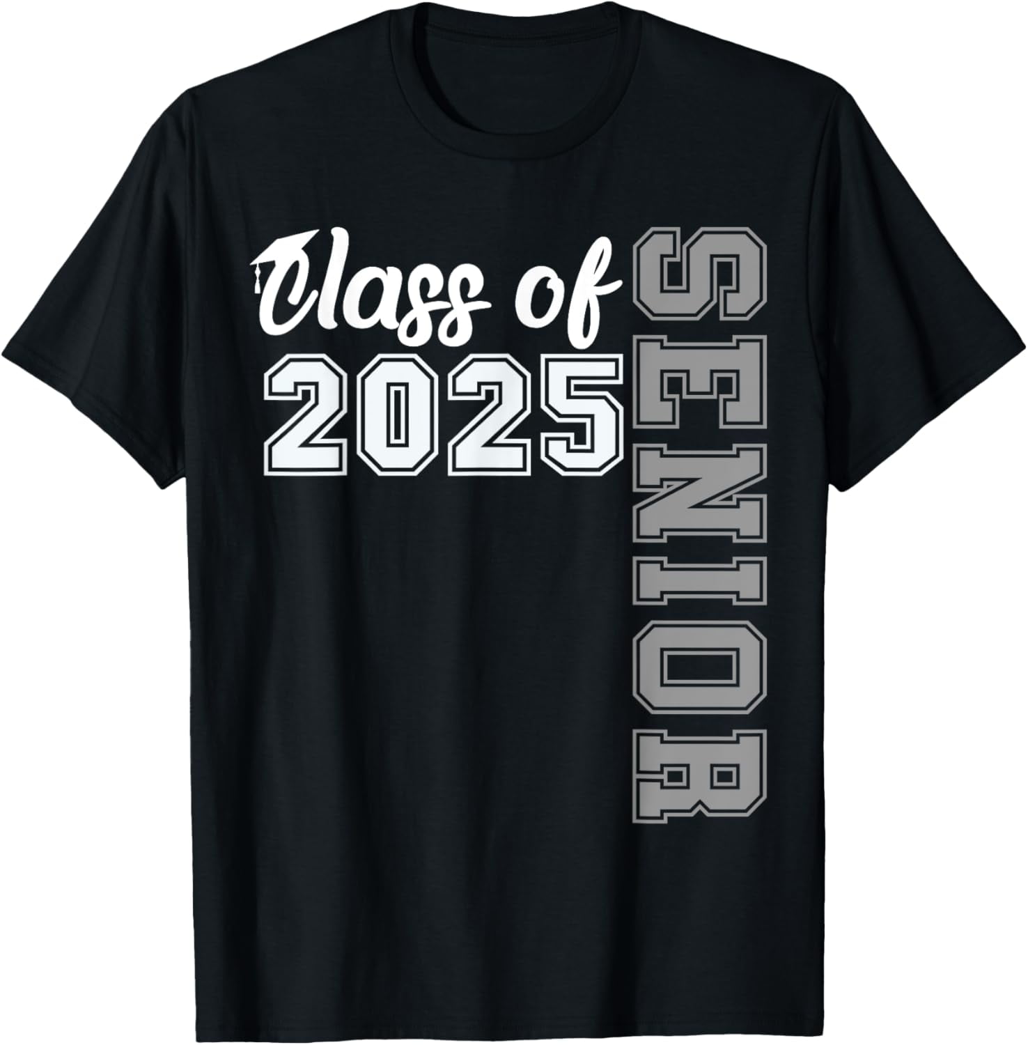 t-shirt Class of 2025 Senior 2025 Graduation 2025 T-Shirt mens，black ...