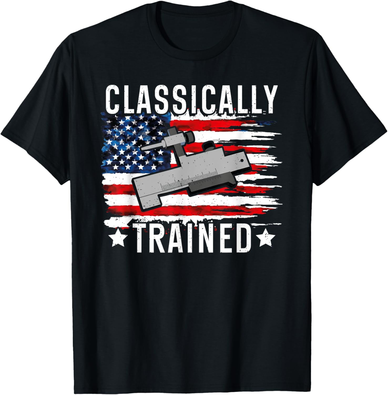 t-shirt Classically Trained Slide Rule Mechanical Analog Calculator T ...