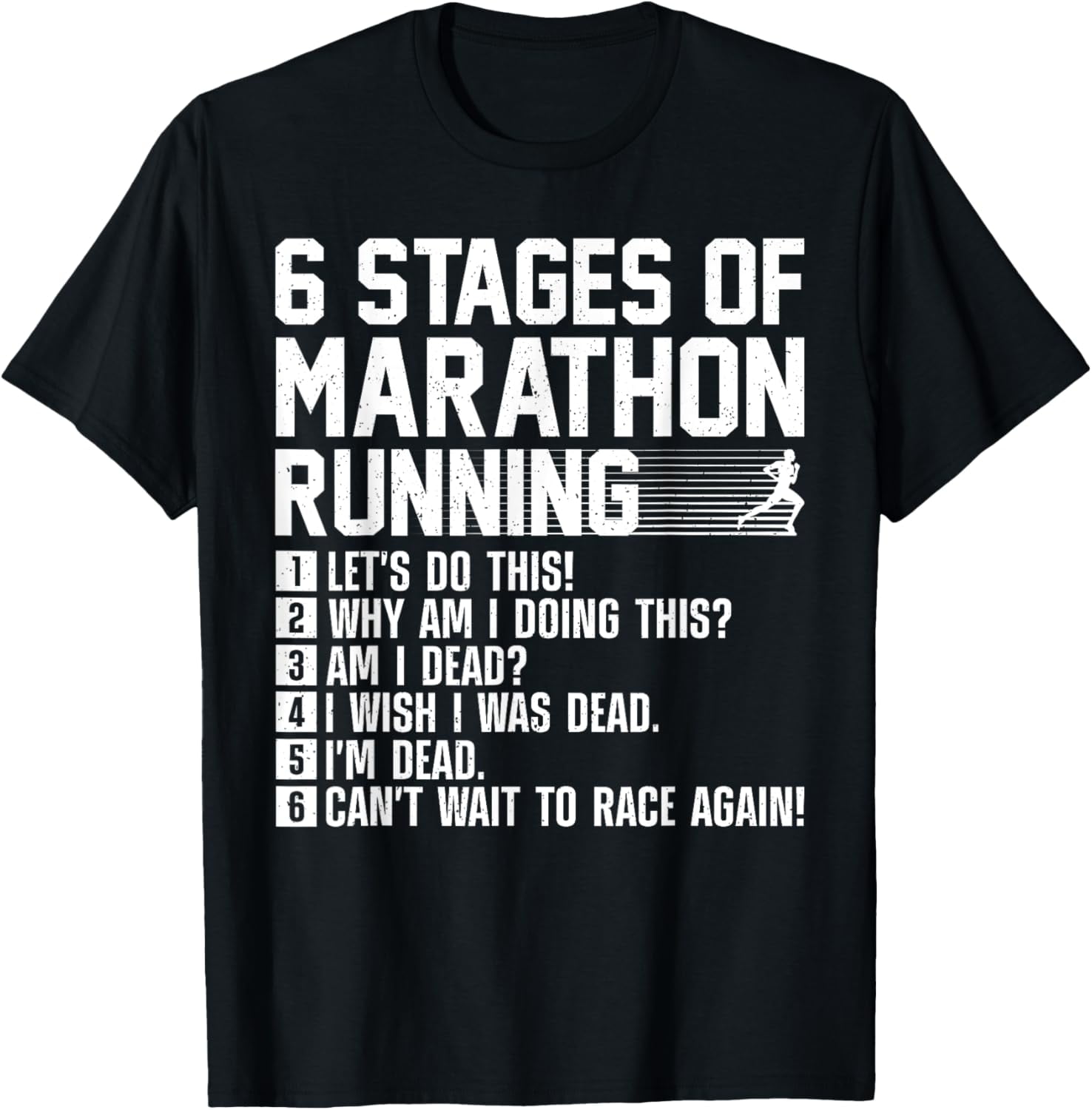 t-shirt Cool Marathon Runner Design For Men Women Running Marathoner T ...