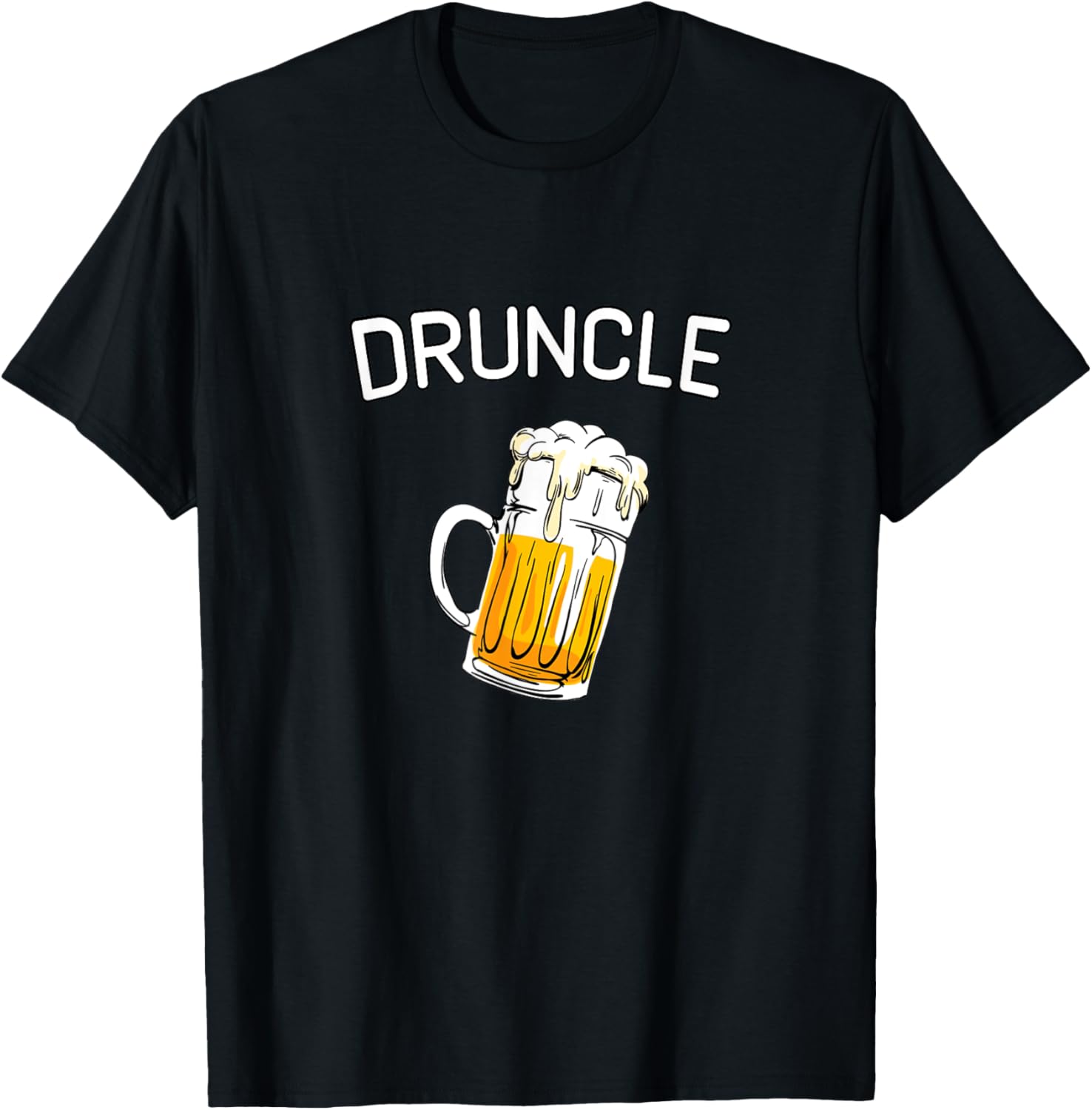 t-shirt Druncle Beer Whiskey Drunk Uncle Funny Father T-Shirt ...