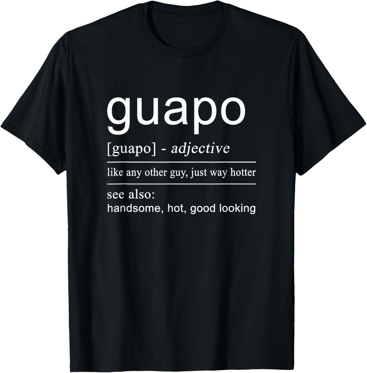 t-shirt El Guapo Tshirt | Spanish Design for Men Spanish Gifts T-Shirt ...