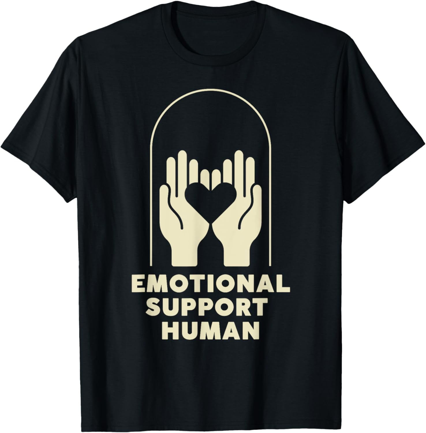 t-shirt Emotional Support Human T-Shirt mens，black，women，funny，journey ...