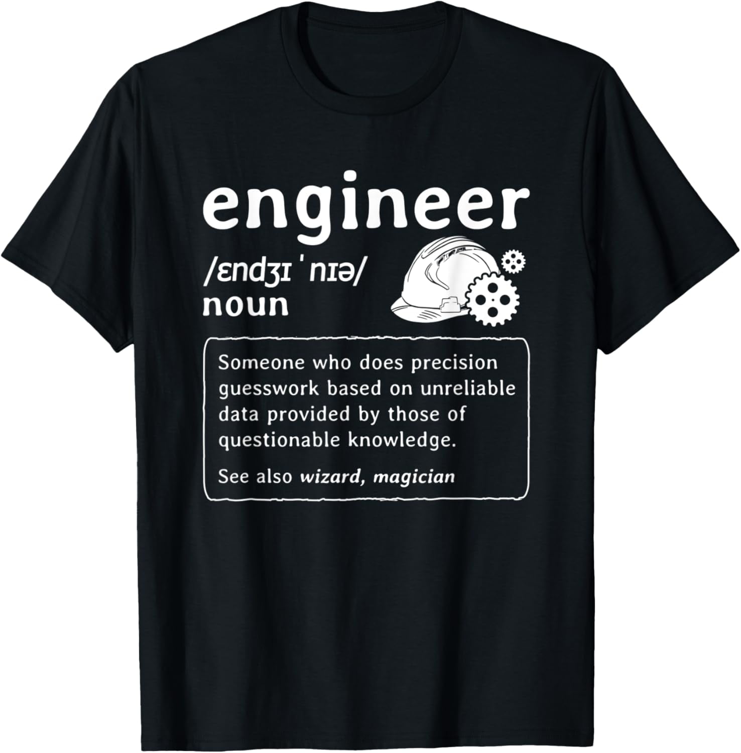 t-shirt Engineer Definition Mechanical Engineering Engineer T-Shirt mens，black，women，funny ...