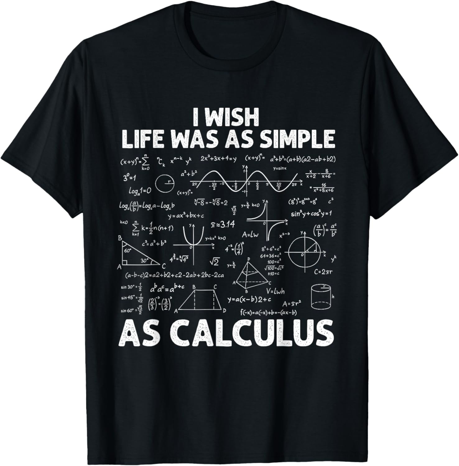 t-shirt Funny Calculus Art For Men Women Math Teacher Mathematician T ...