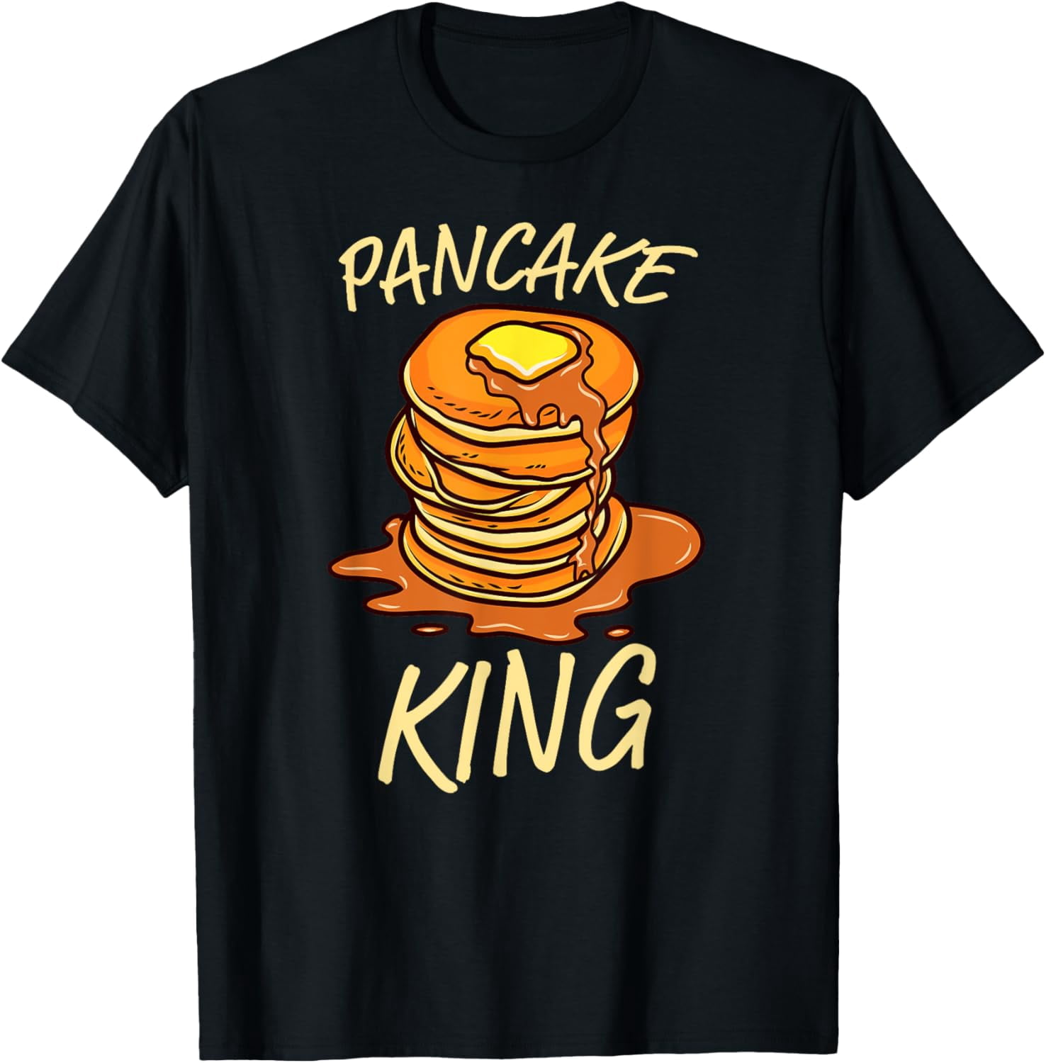 t-shirt Funny Stack of Pancakes - Cute Kawaii - Pancake King T-Shirt ...