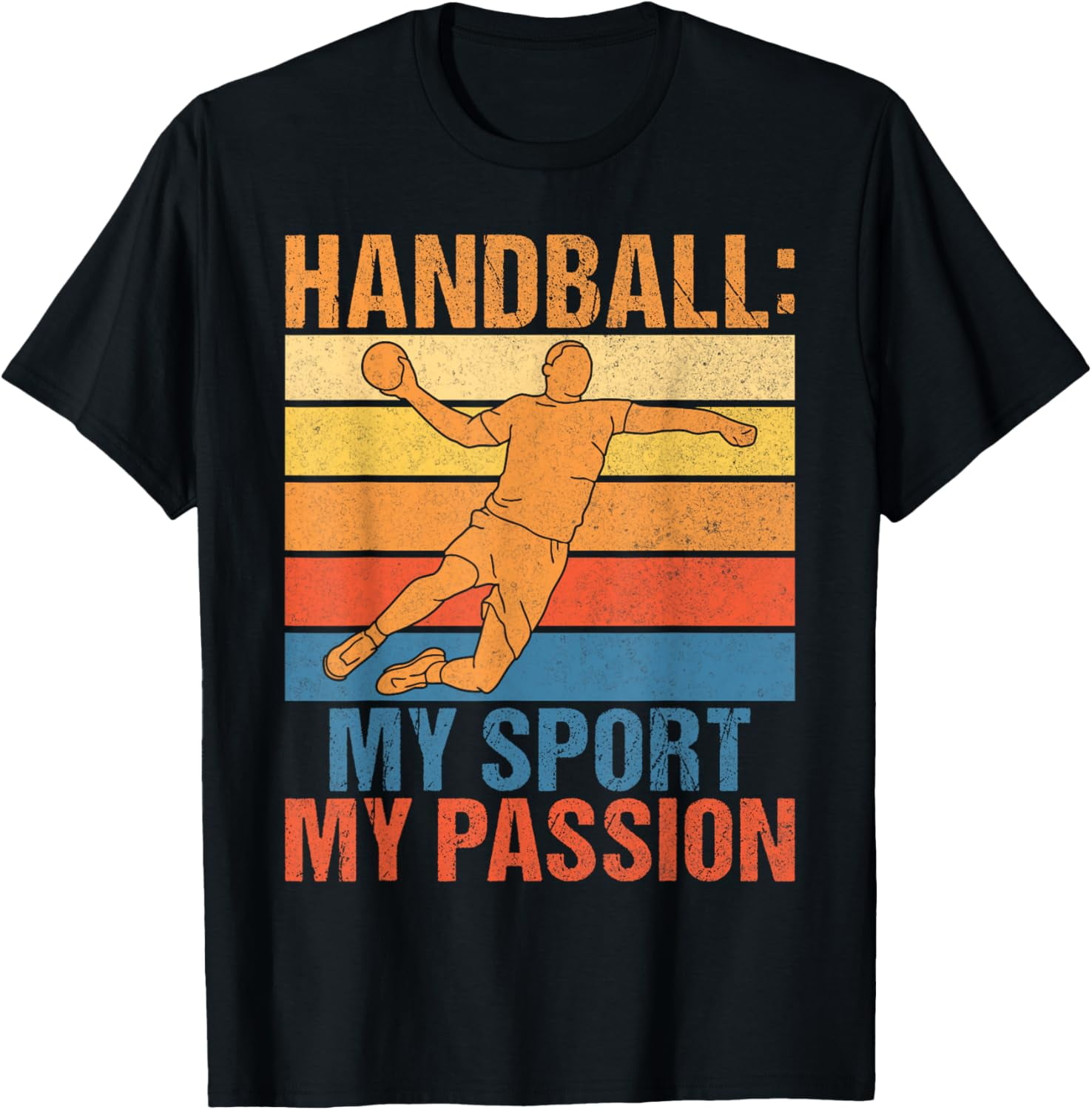 t-shirt Handball my Sport my Passion Handball T-Shirt - Walmart.com