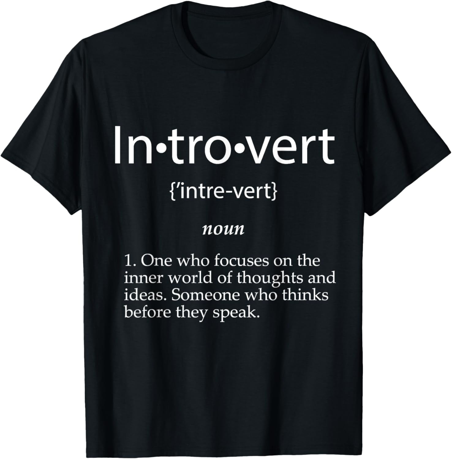 t-shirt Introvert Definition Anti Social Alone Quiet Introvert Gamer T ...