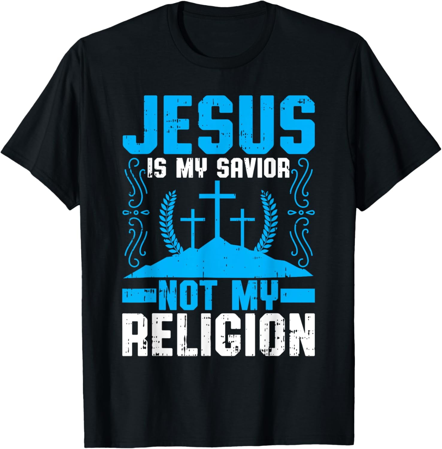 t-shirt Jesus Is My Savior Christian Believing T-Shirt mens，black，women，funny，journey，Crew Neck ...