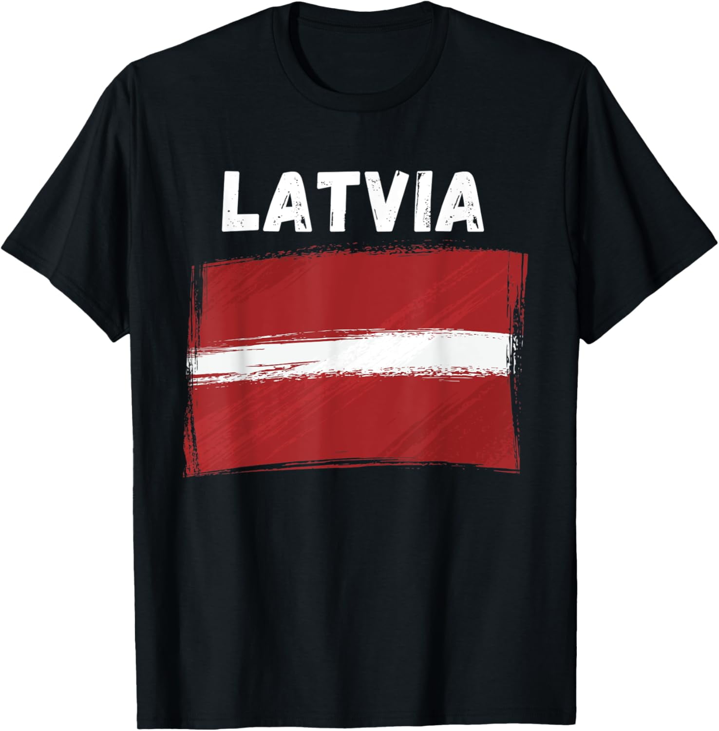 t-shirt Latvia Flag Holiday Vintage Grunge Latvian Flag T-Shirt ...