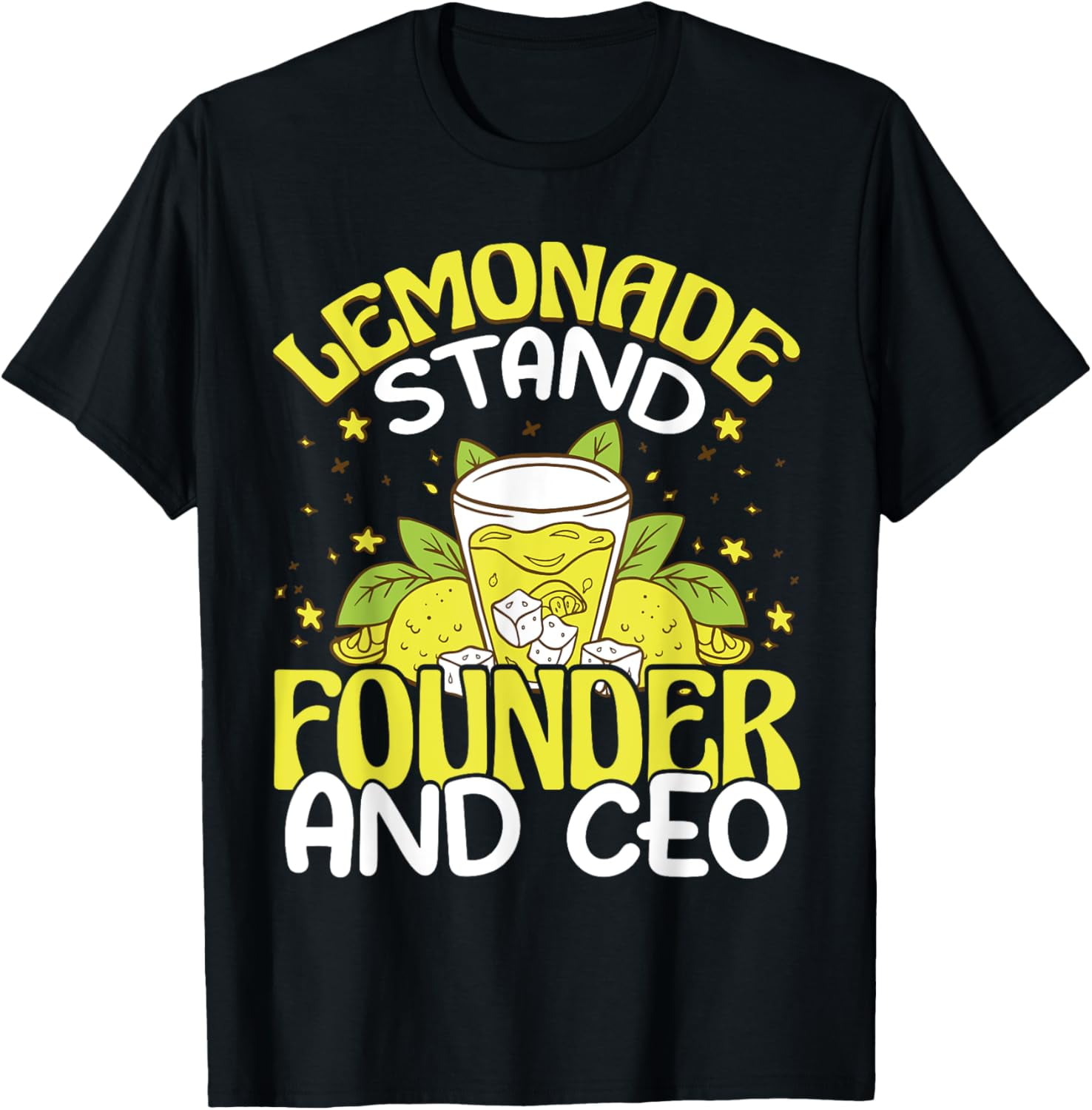 t-shirt Lemonade Stand Founder and CEO lemon juice boss T-Shirt mens，black，women，funny，journey ...