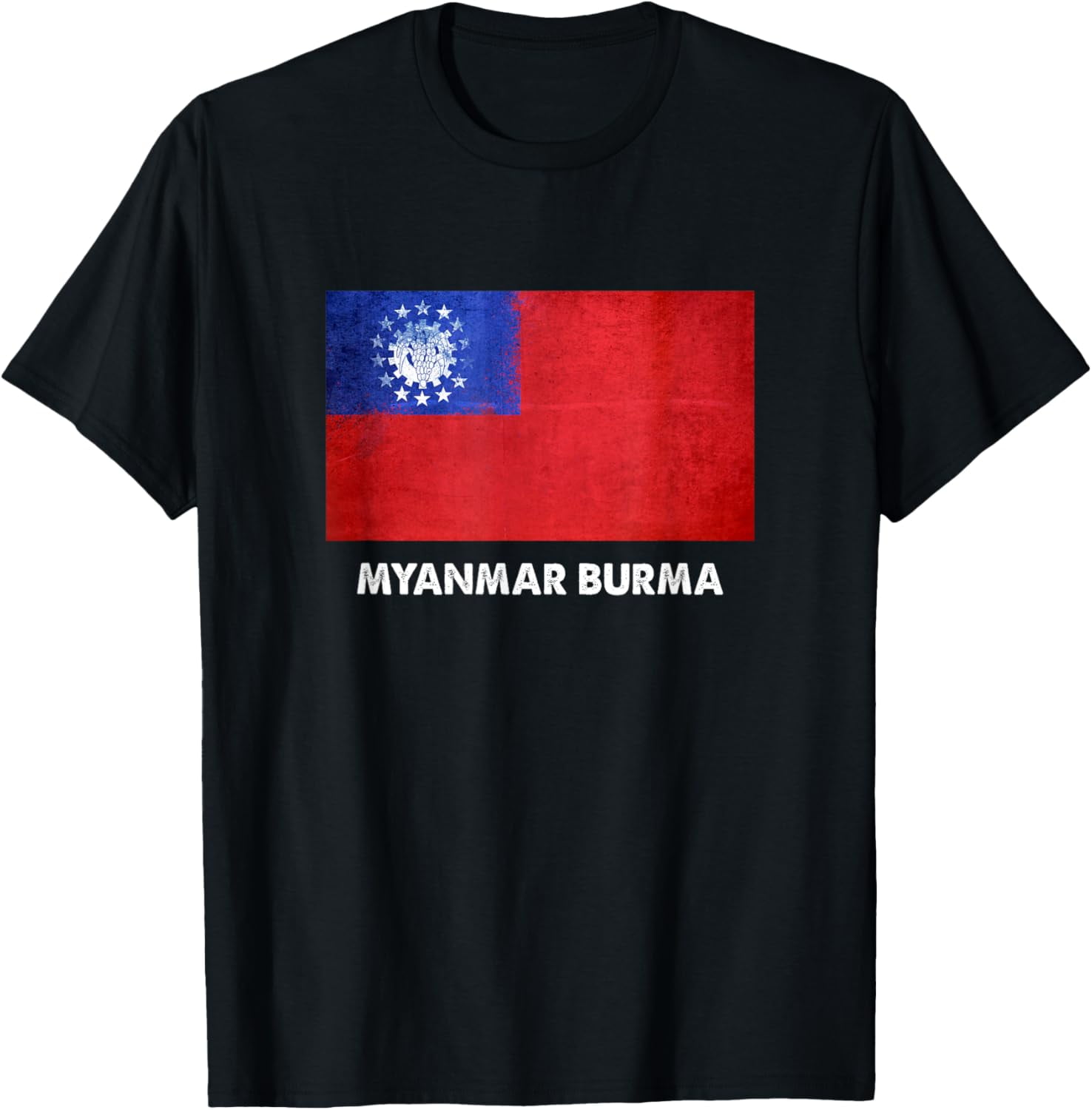 t-shirt Myanmar Burma Flag | Burmese Myanmar T-Shirt mens，black，women ...