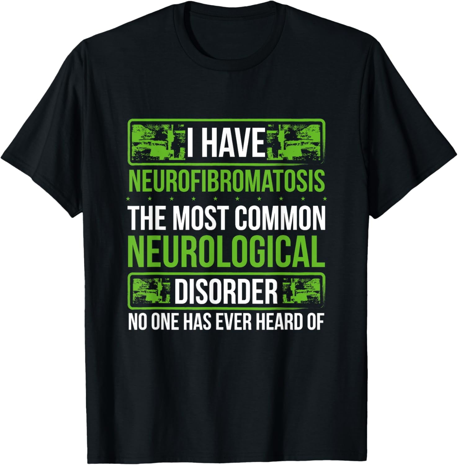 t-shirt Neurofibromatosis Awareness Neurological Disorder Ribbon T ...