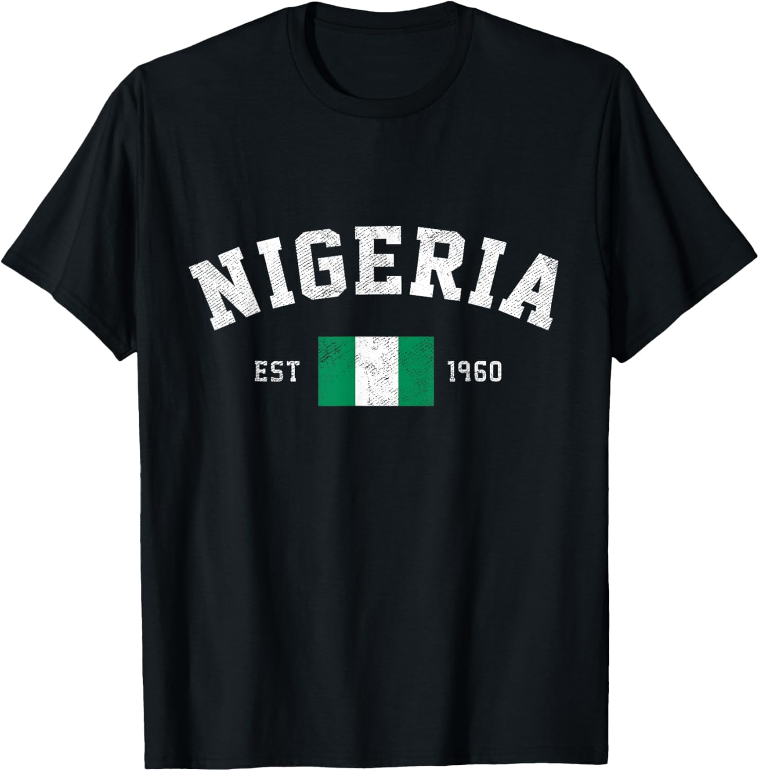 Nigeria Est. 1960 Nigerian Flag Independence Day T-Shirt - Walmart.com