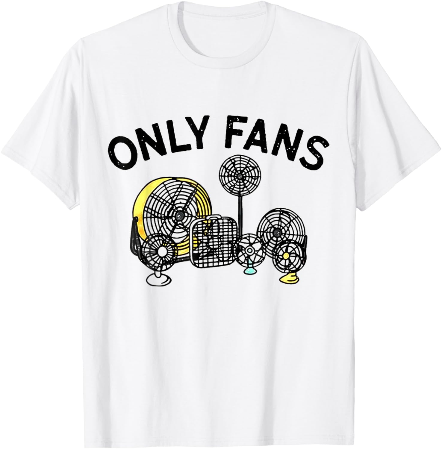 t-shirt Only Fans Funny Meme T-Shirt mens, woman, white，funny，journey ...