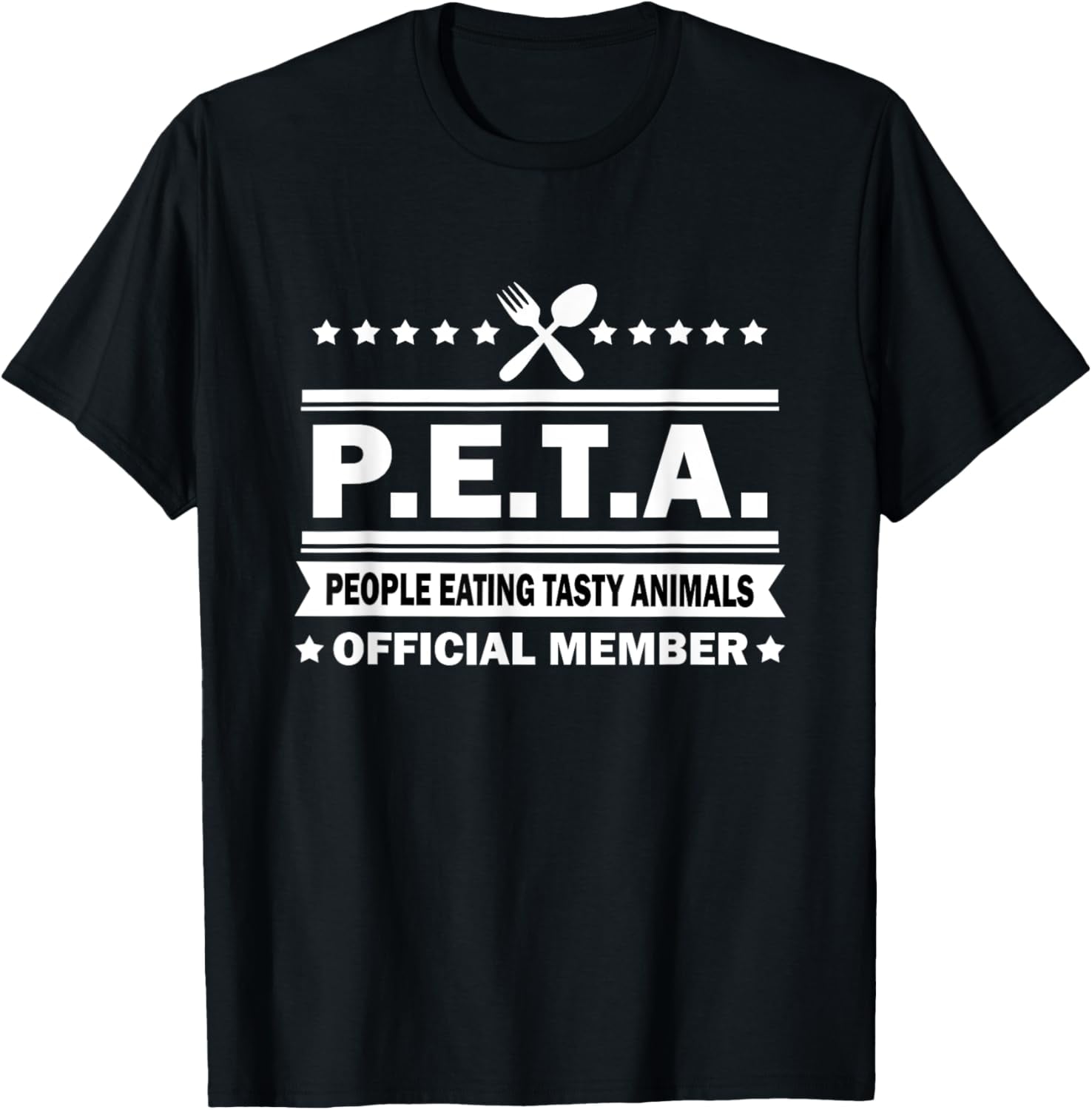 t-shirt PETA - People Eating Tasty Animals - Funny Anti Vegetarian T ...