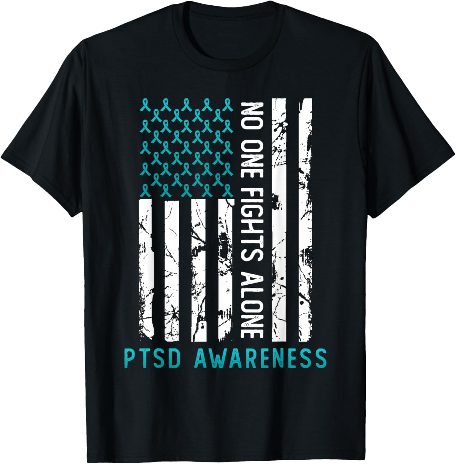 t-shirt PTSD Post Traumatic Stress Disorder Awareness Support T-Shirt ...