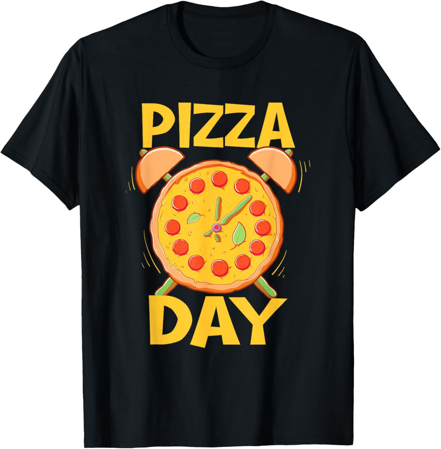 t-shirt Pizza Day - Pizza Baker Food Lover T-Shirt mens，black，women ...
