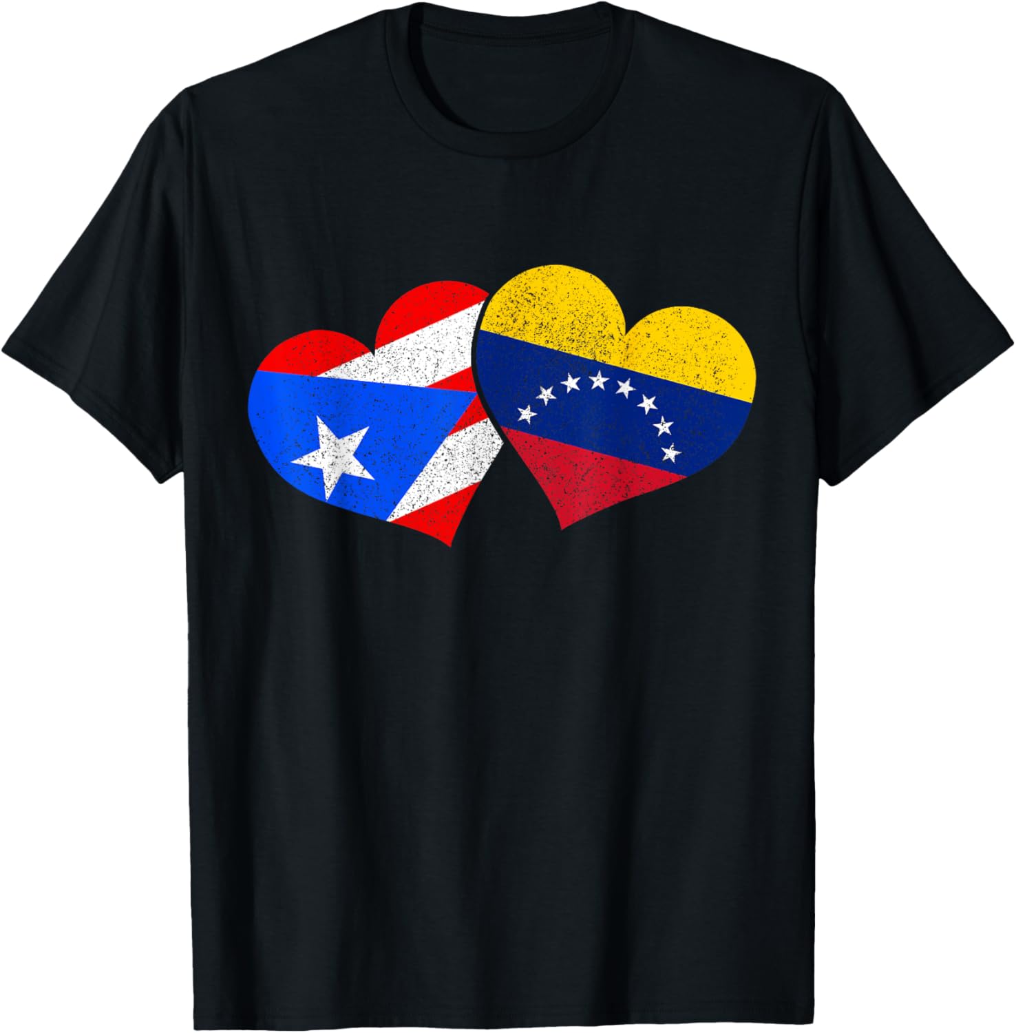 t-shirt Puerto Rico & Venezuela Pride Heritage Puerto Rican Flag T ...