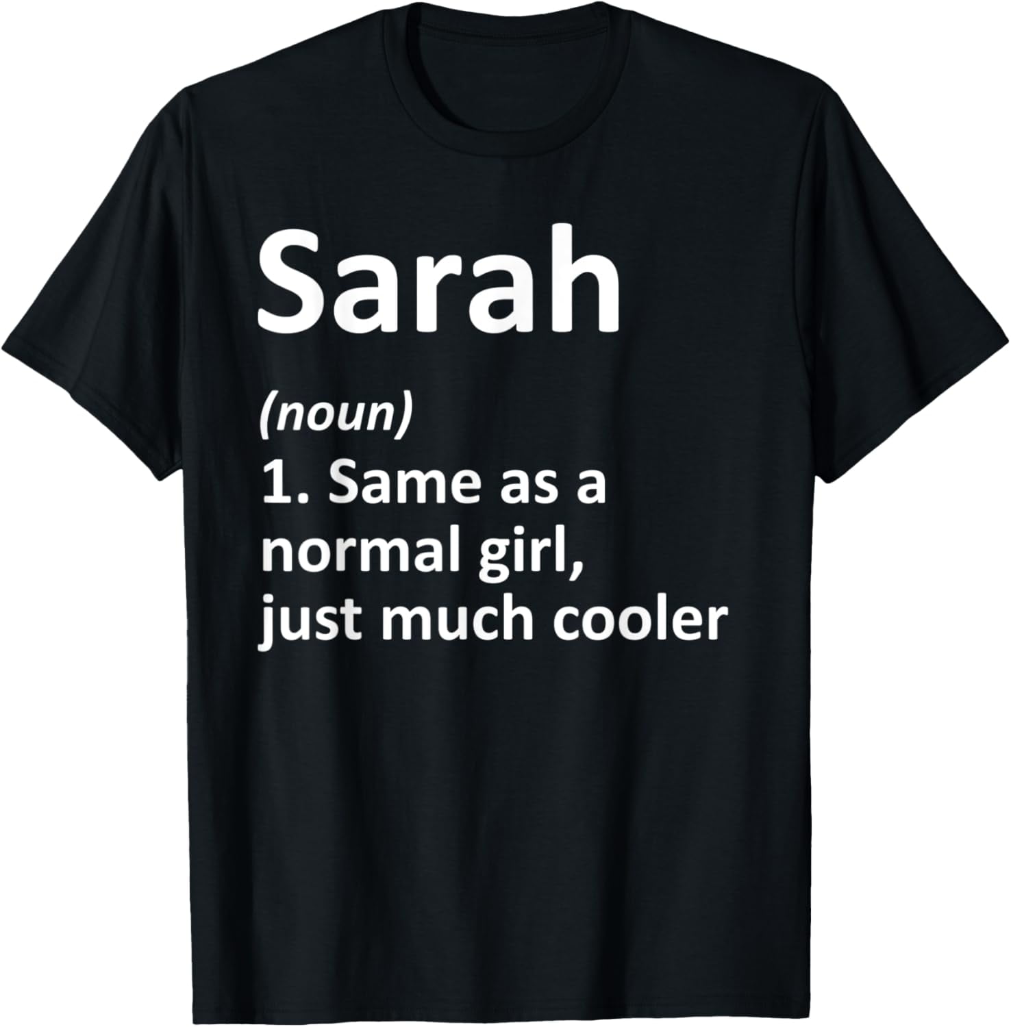 t-shirt SARAH Definition Personalized Name Funny Birthday Gift Idea T ...